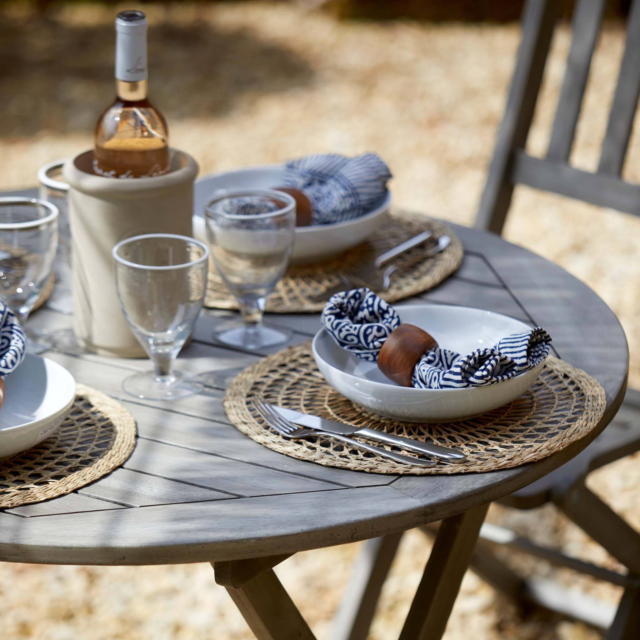 Repton Bistro | Wooden Garden Bistro Set | Gardenesque